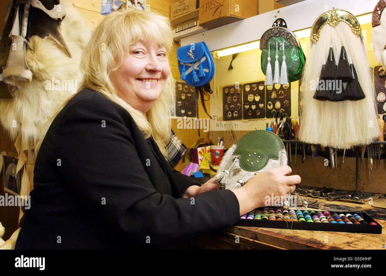 Die Sportlerin Janet Eagleton, 51, aus Murthly in Perth und Kinross ...