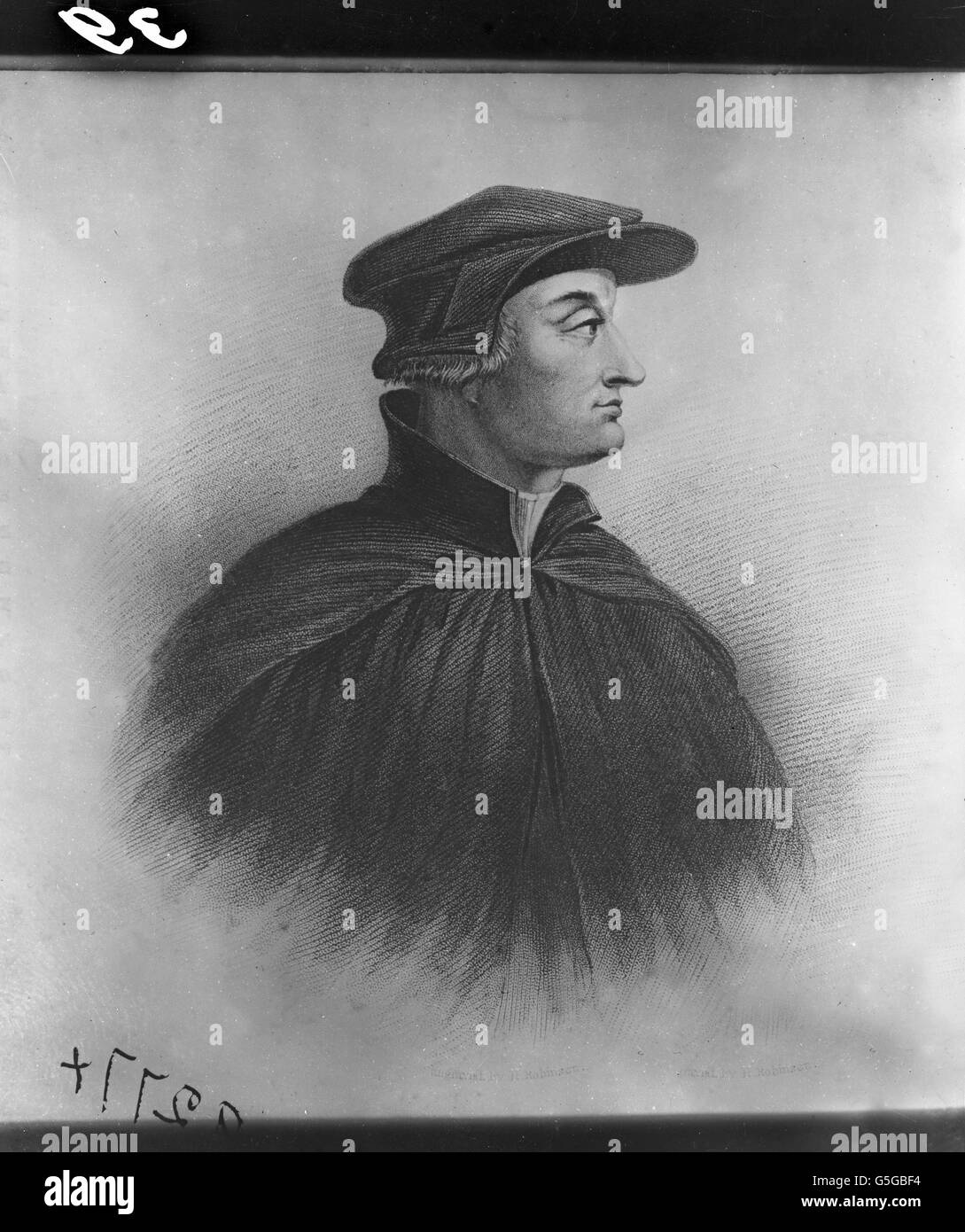 Der Zürcher Reformator Huldrych Zwingli. Der Schweizer Reformator ...