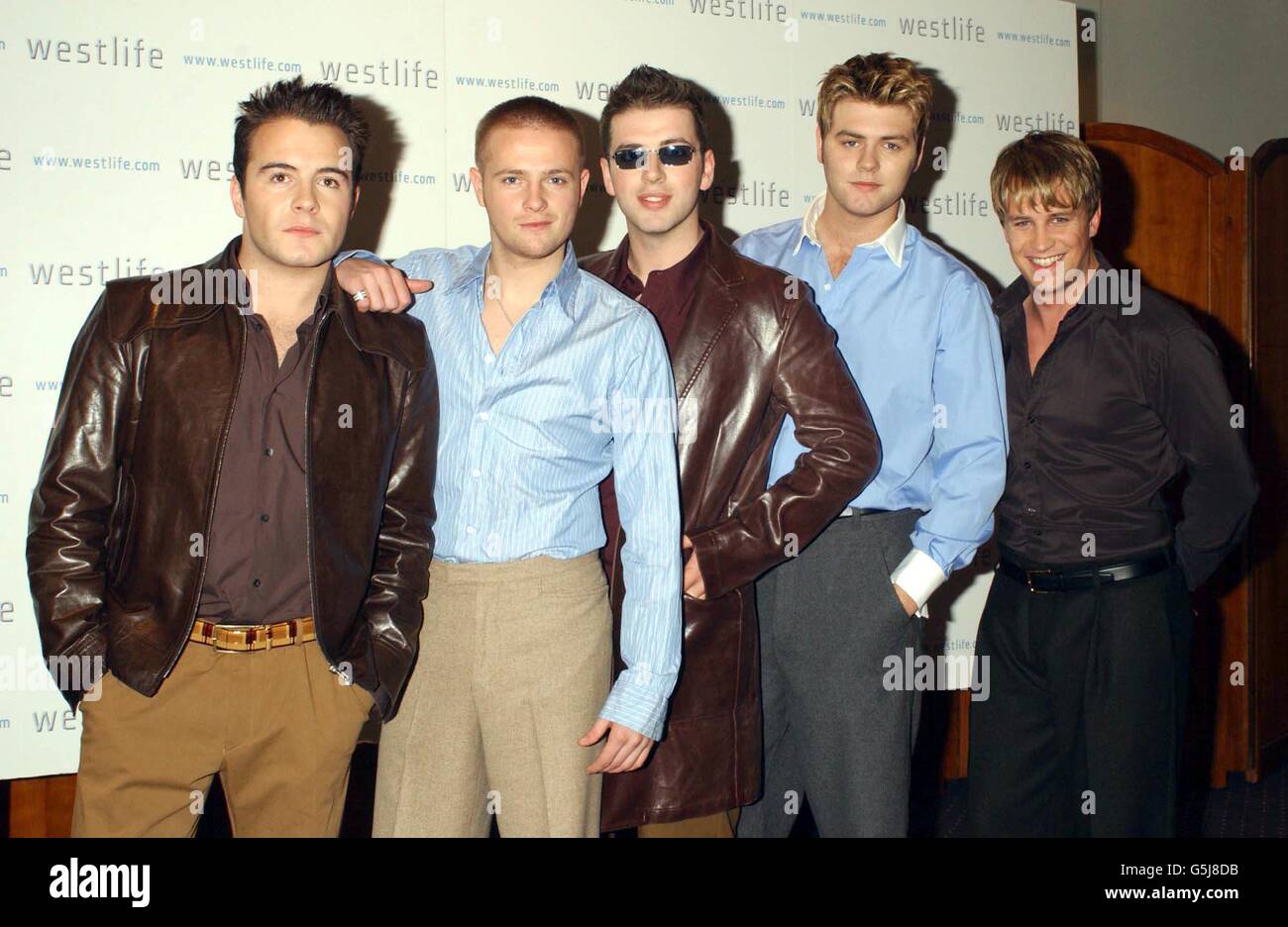 Westlife von links nach rechts nicky byrne -Fotos und -Bildmaterial in ...