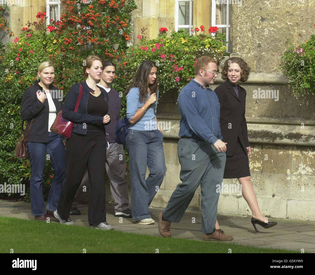 Chelsea clinton startet die oxford university -Fotos und -Bildmaterial ...