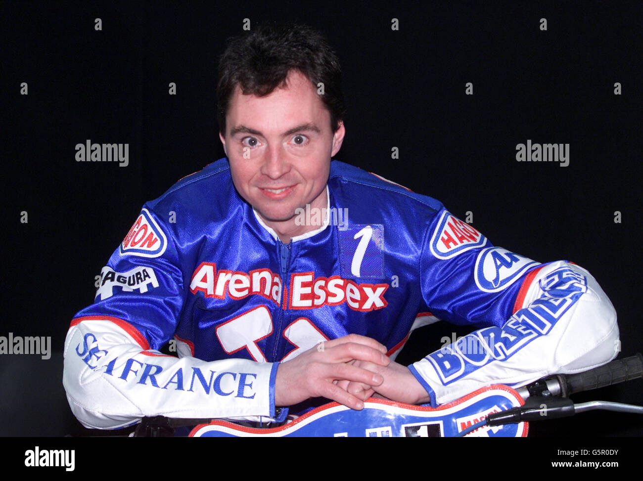 Kelvin Tatum von Arena Essex Kent Sweepers Hammers beim Start in die ...