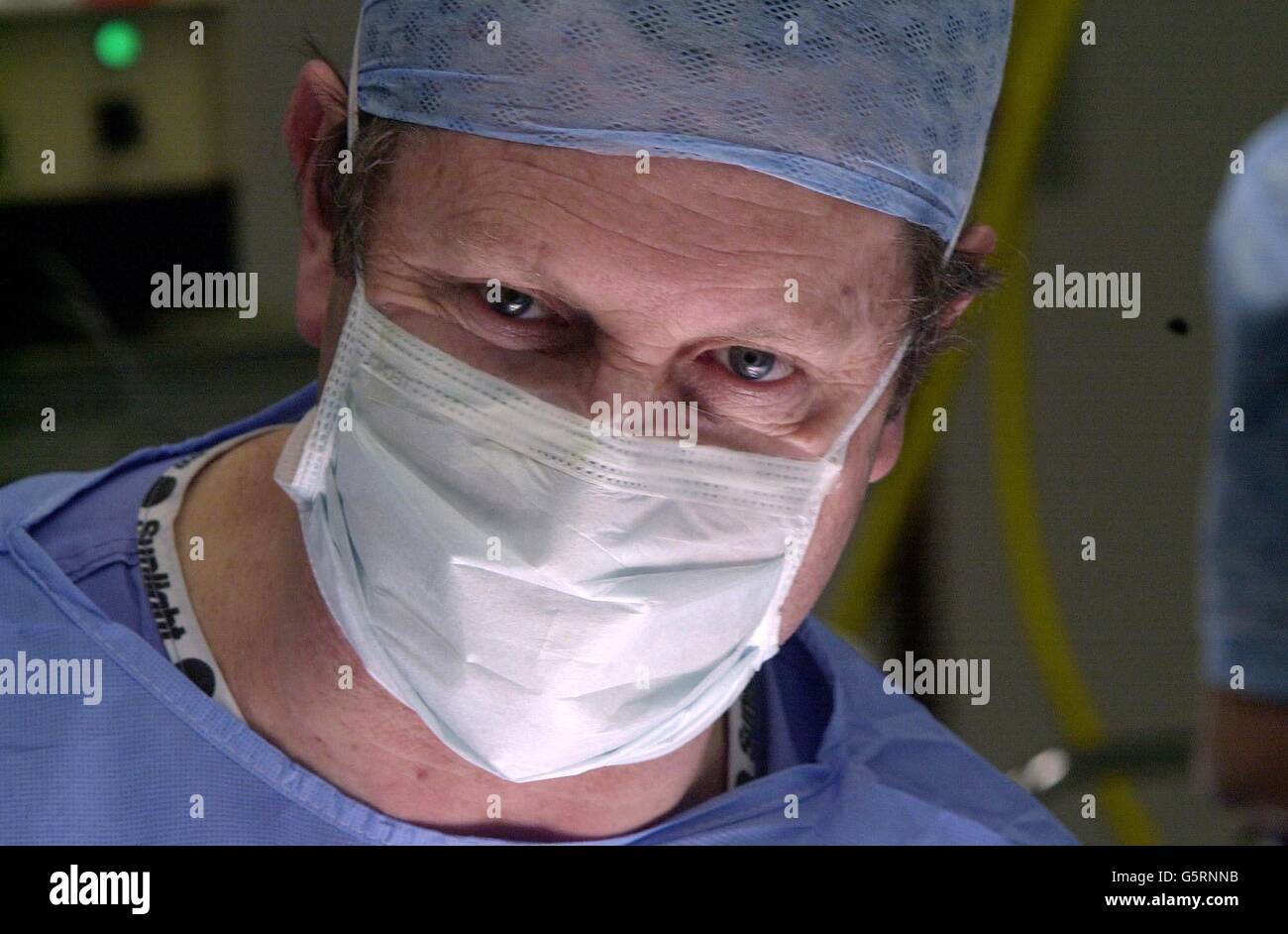 Professor kevin warwick an der oxford radcliffe krankenstation nach ...
