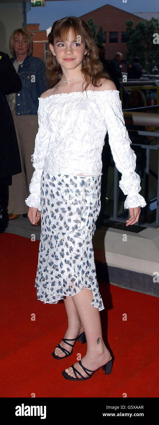 Die Schauspielerin Emma Watson (Hermine in den Harry Potter-Filmen) kam ...