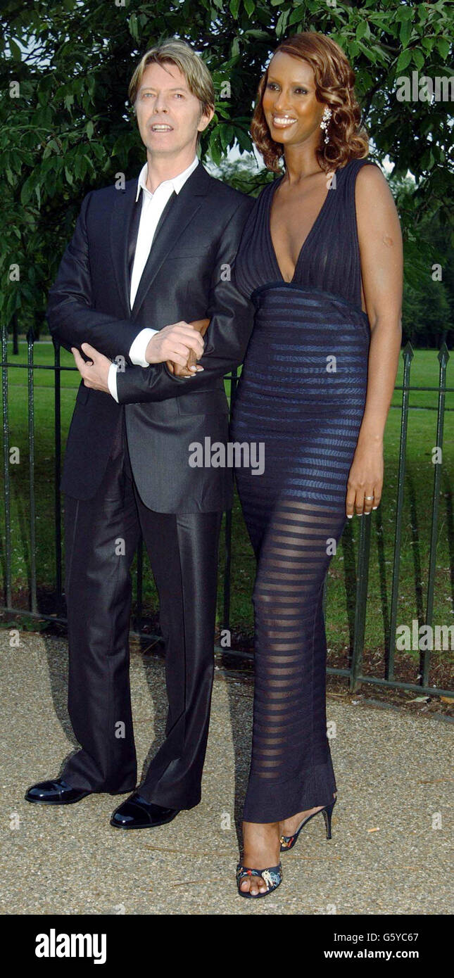 Iman und david bowie -Fotos und -Bildmaterial in hoher Auflösung – Alamy