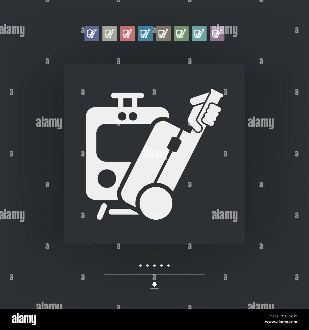 Intercity train symbol Stock-Vektorgrafiken kaufen - Alamy