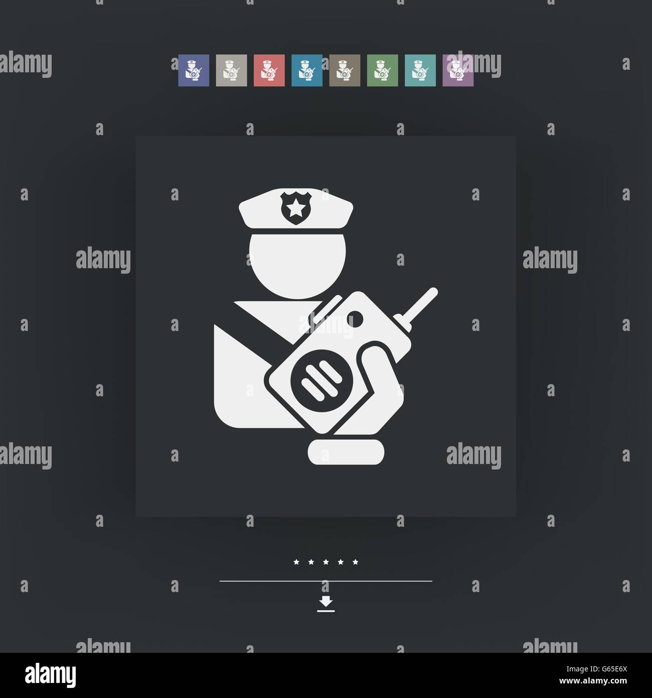 Radio security Stock-Vektorgrafiken kaufen - Alamy