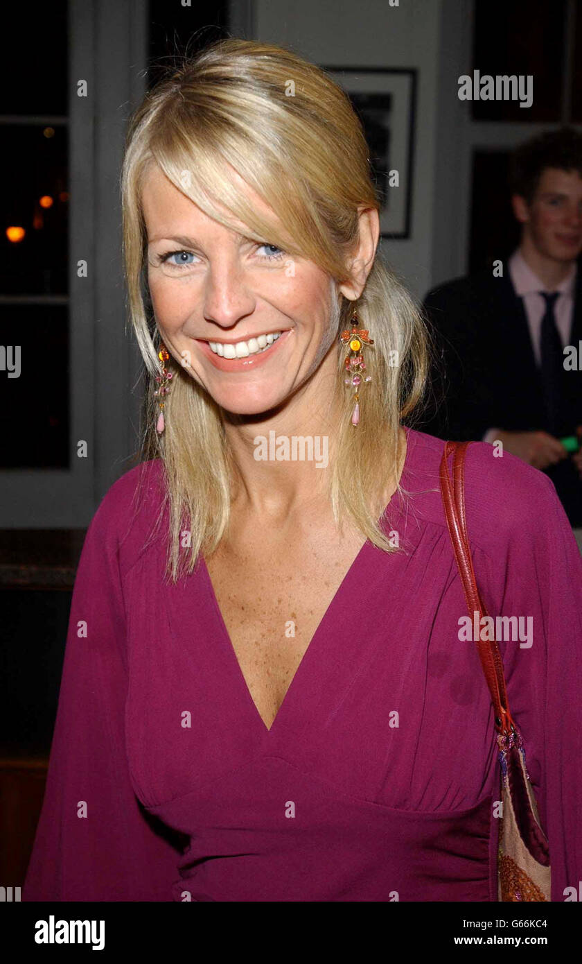 Ulrika Jonsson TV-am-Jubiläum. Ulrika Jonsson kommt in BAFTA Piccadilly ...