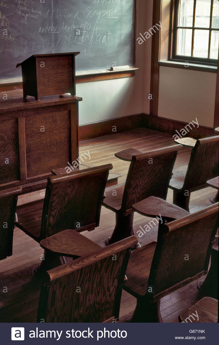 Altes Schulzimmer Stockfotos & Altes Schulzimmer Bilder - Alamy