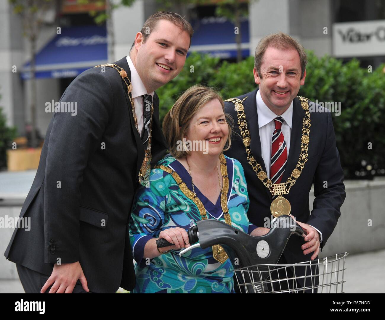 Oisin quinn lord mayor dublin dermot looney -Fotos und -Bildmaterial in ...
