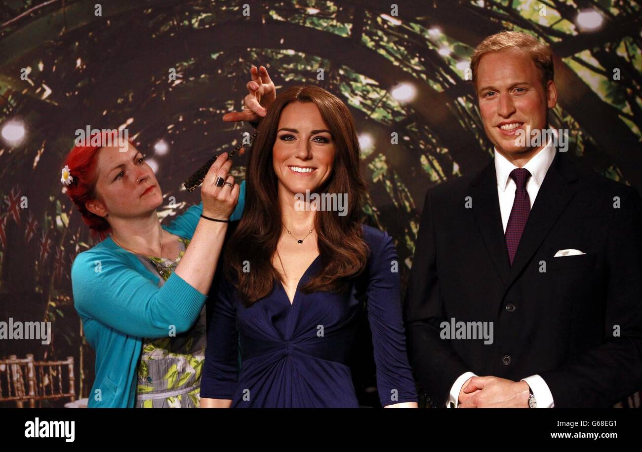 Herzog und herzogin von cambridge wachsfiguren -Fotos und -Bildmaterial in hoher Auflösung – Alamy