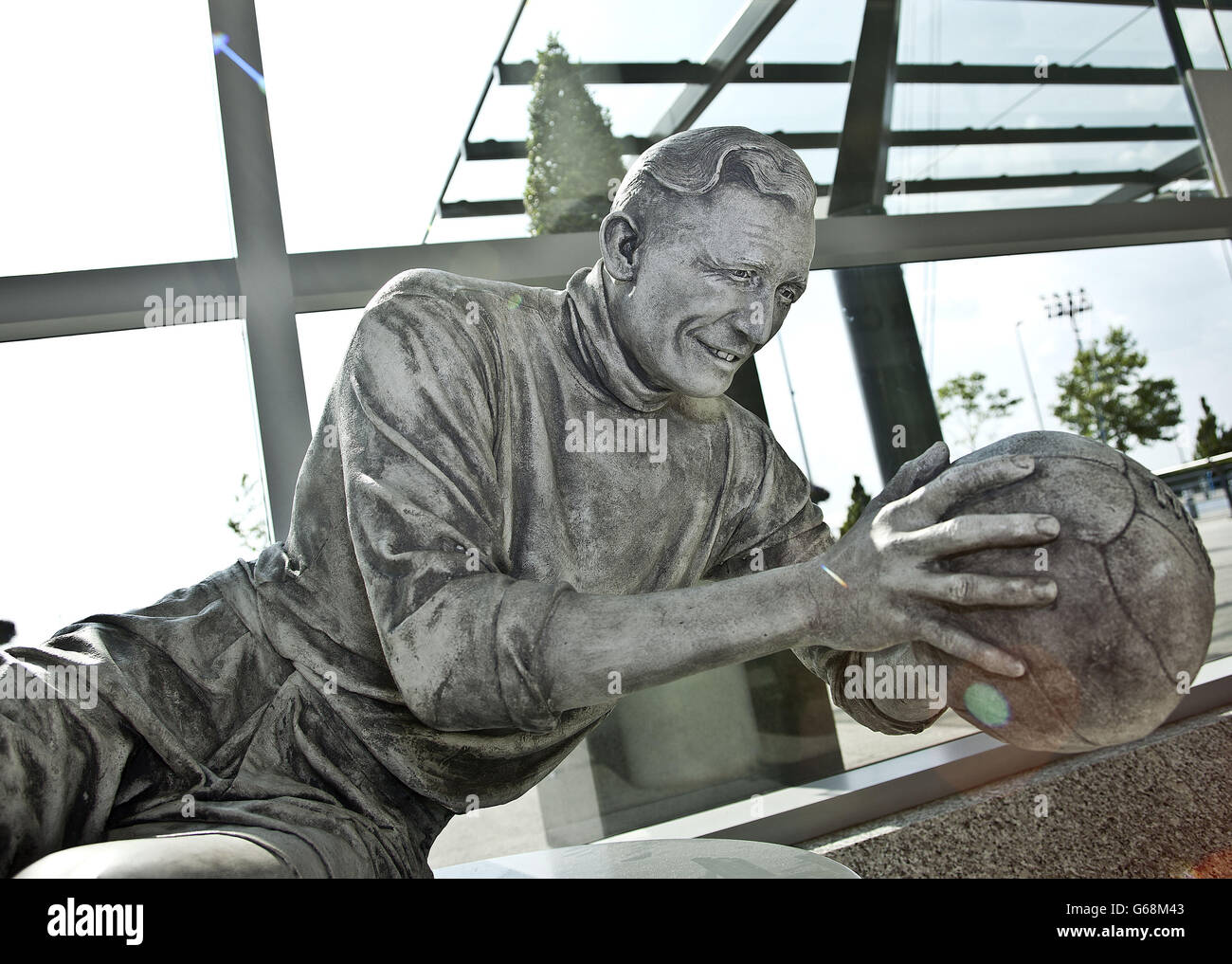 Fußball - Bert Trautmann Dies - Etihad Stadium Stockfotografie - Alamy