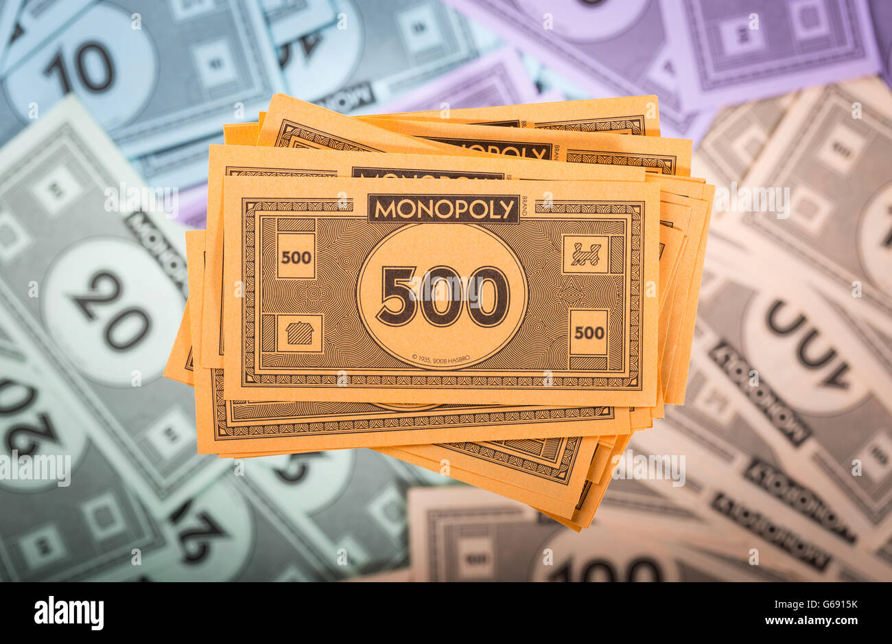 Monopoly money -Fotos und -Bildmaterial in hoher Auflösung – Alamy