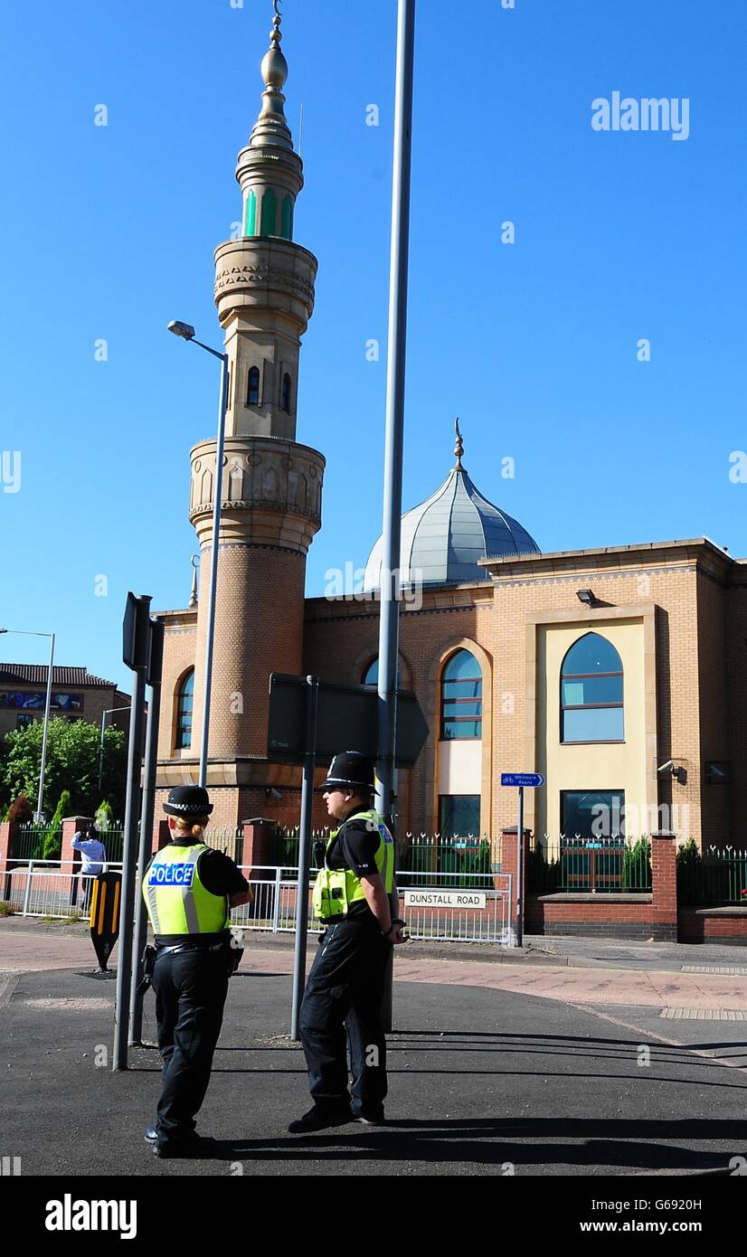 Gesamtansicht der zentralen moschee wolverhampton -Fotos und ...