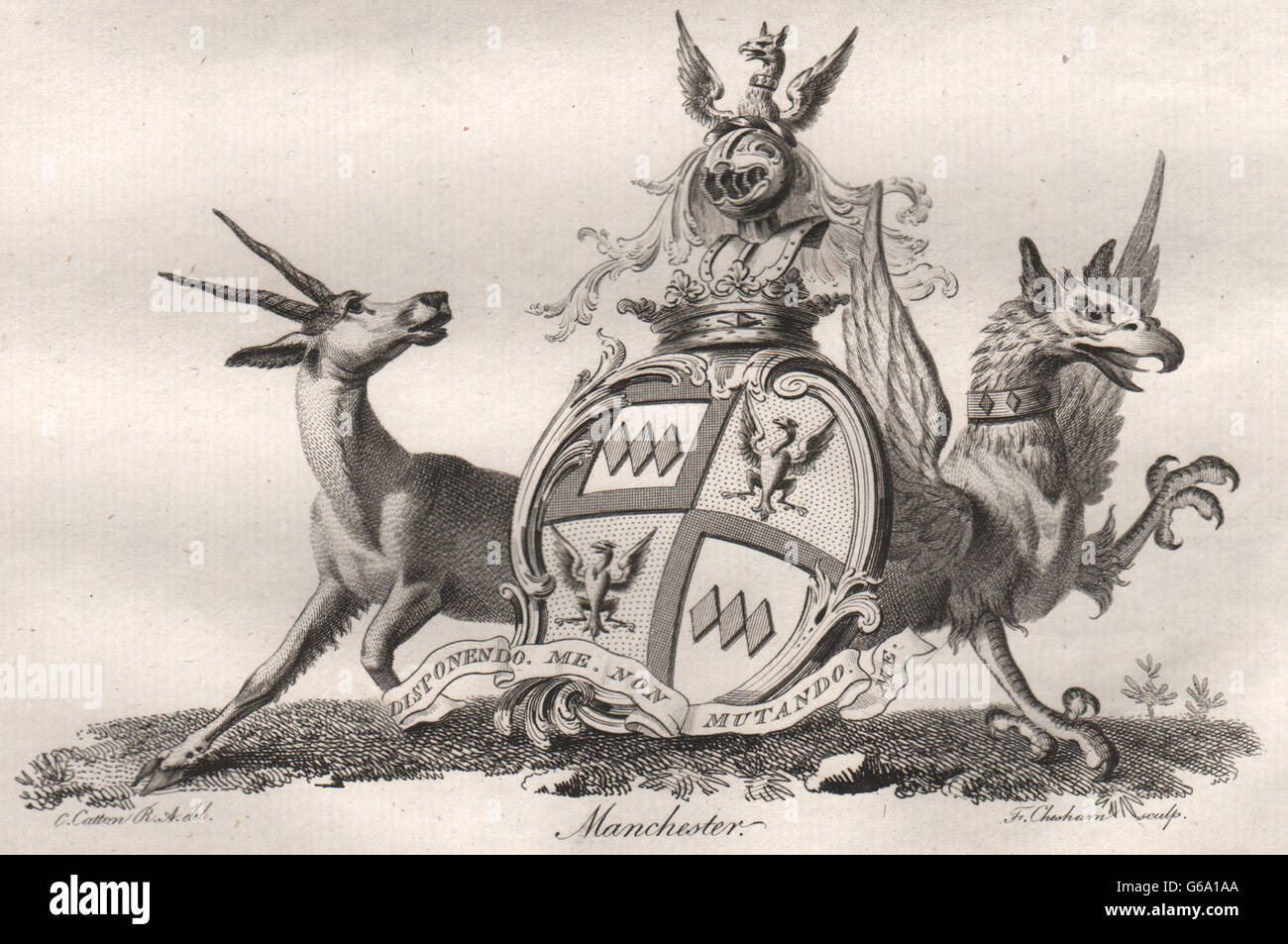 Manchester coat of arms -Fotos und -Bildmaterial in hoher Auflösung – Alamy