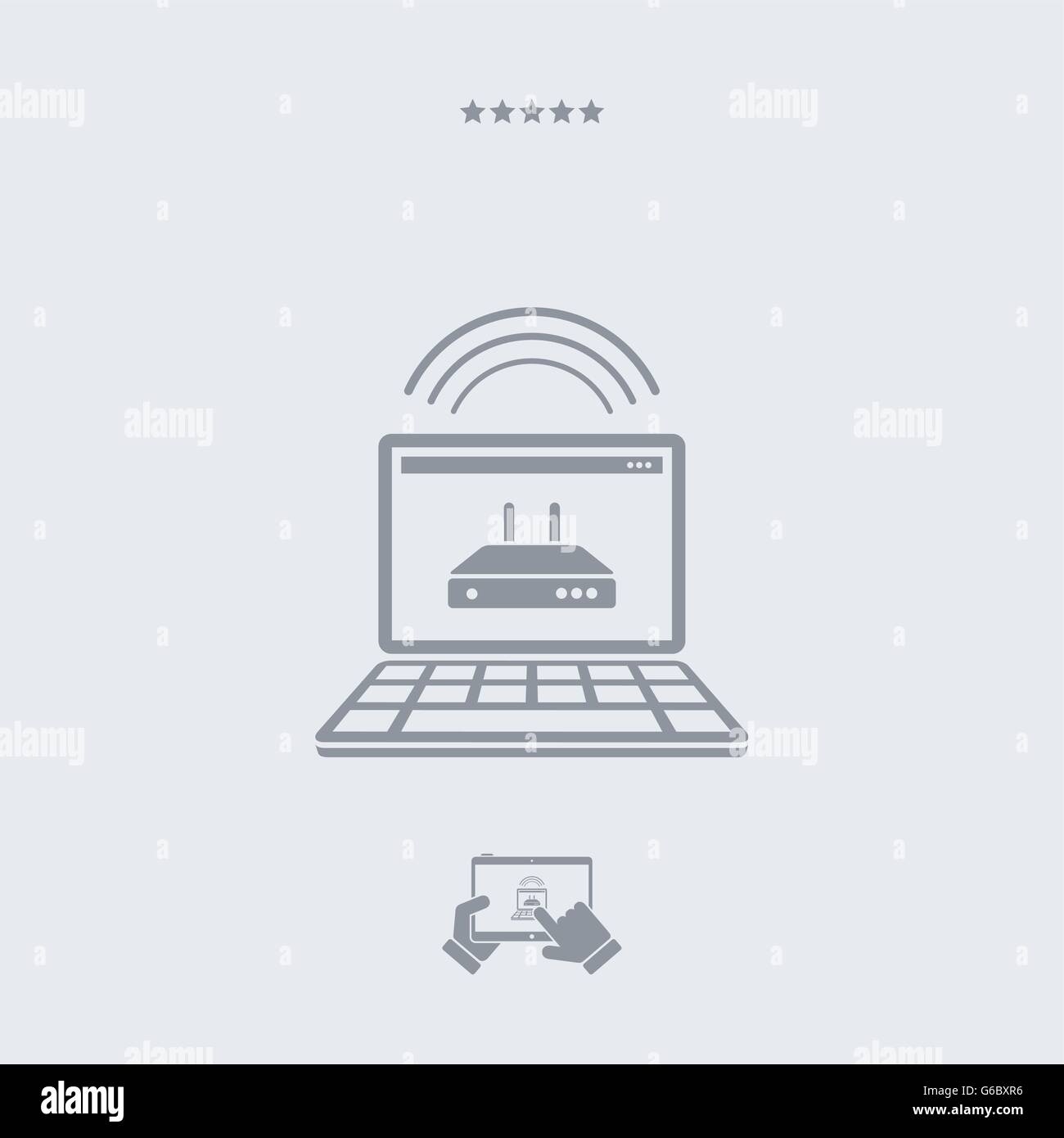Modem-Symbol, Modem Vektor, Symbol Modem, Modem Design, Modem app ...
