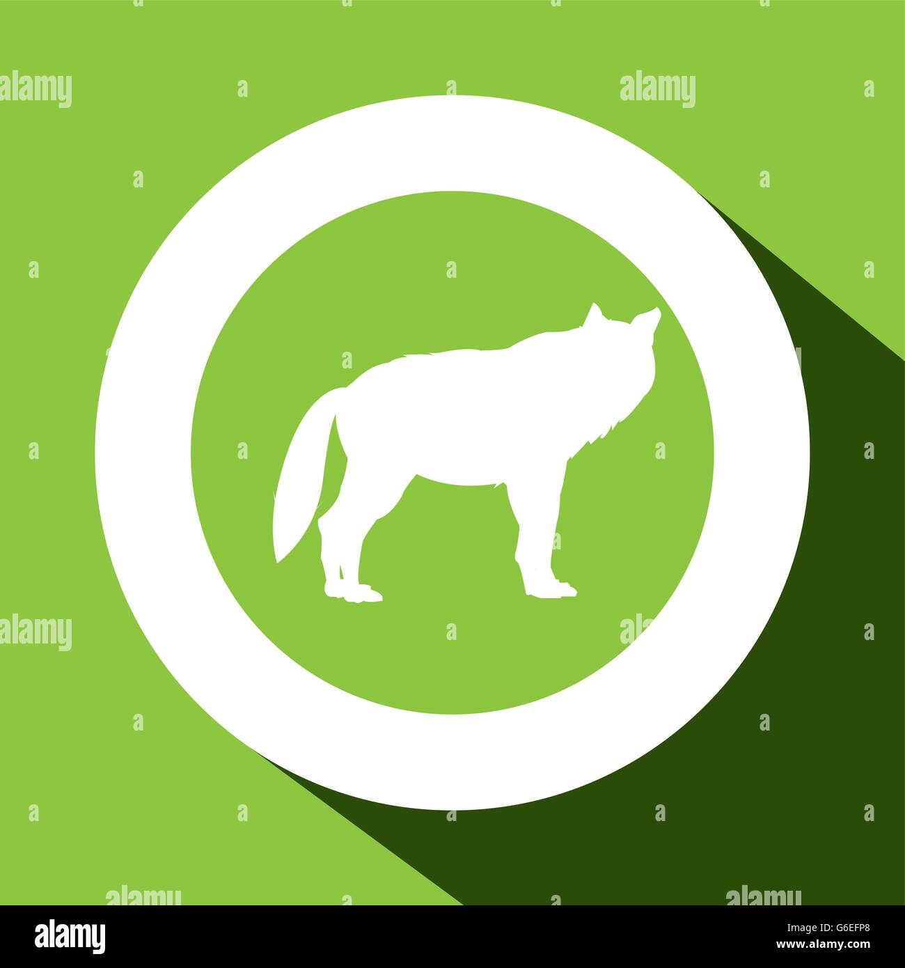 Wolf timberwolf tierbild Stock-Vektorgrafiken kaufen - Alamy
