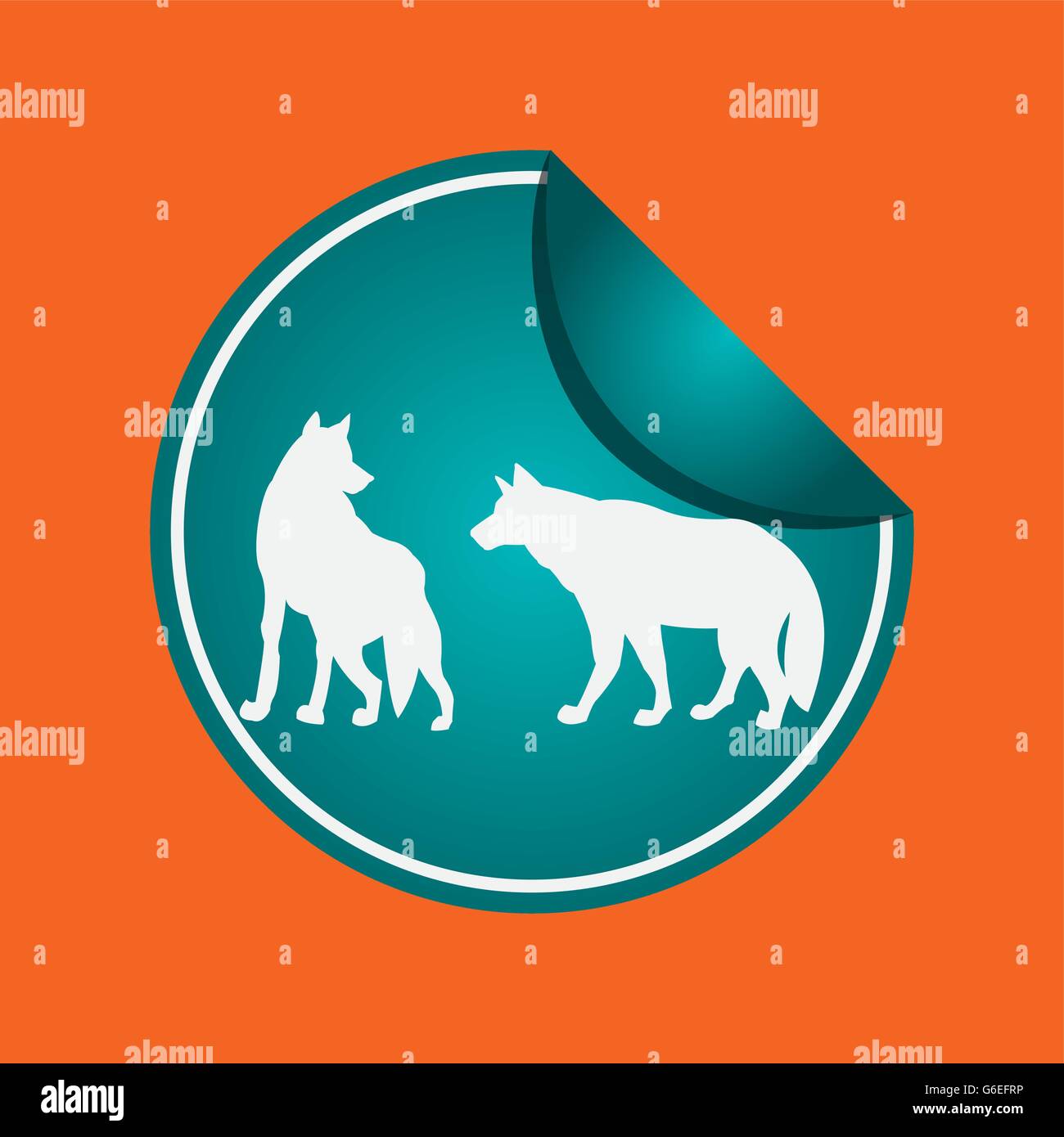 Wolf timberwolf tierbild Stock-Vektorgrafiken kaufen - Alamy