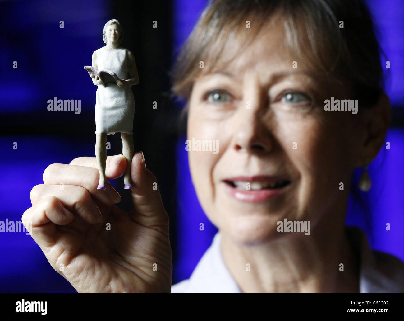 Jenny agutter bei der 3d druckausstellung -Fotos und -Bildmaterial in ...