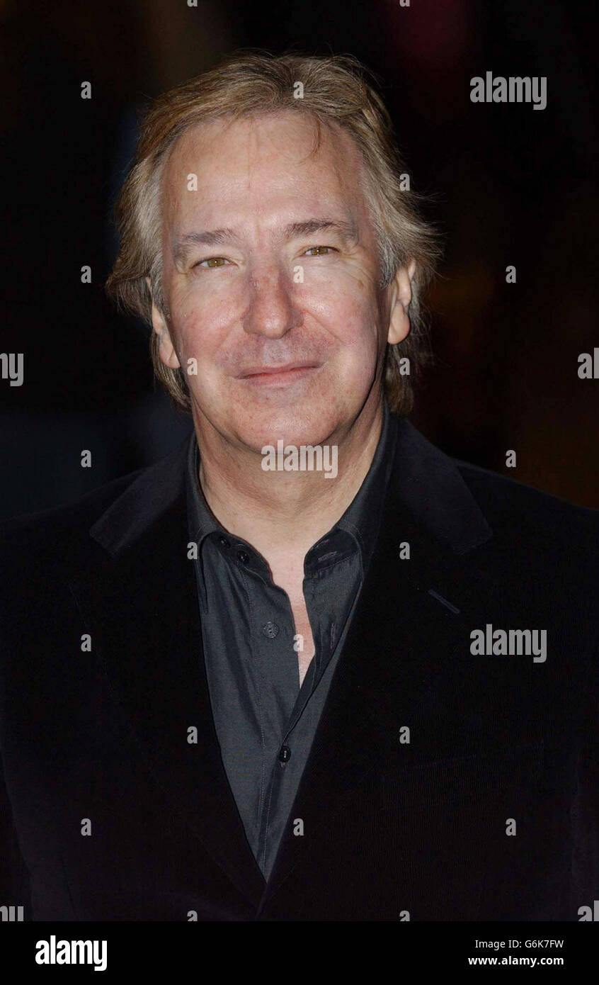 Actor alan rickman -Fotos und -Bildmaterial in hoher Auflösung – Alamy