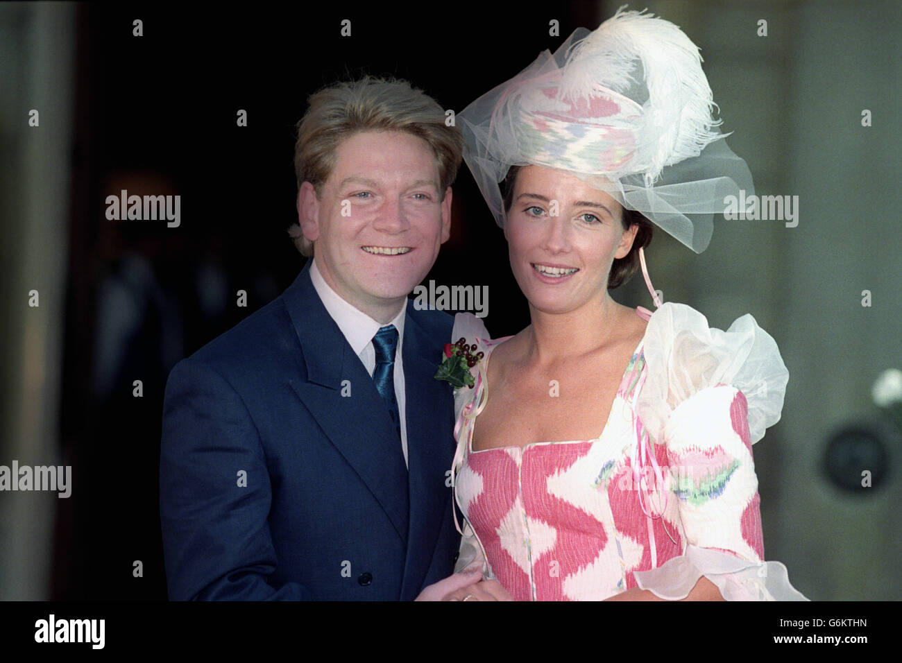 Theatreland, Emma Thompson und Kenneth Branagh, frisch vermählt, bei ...