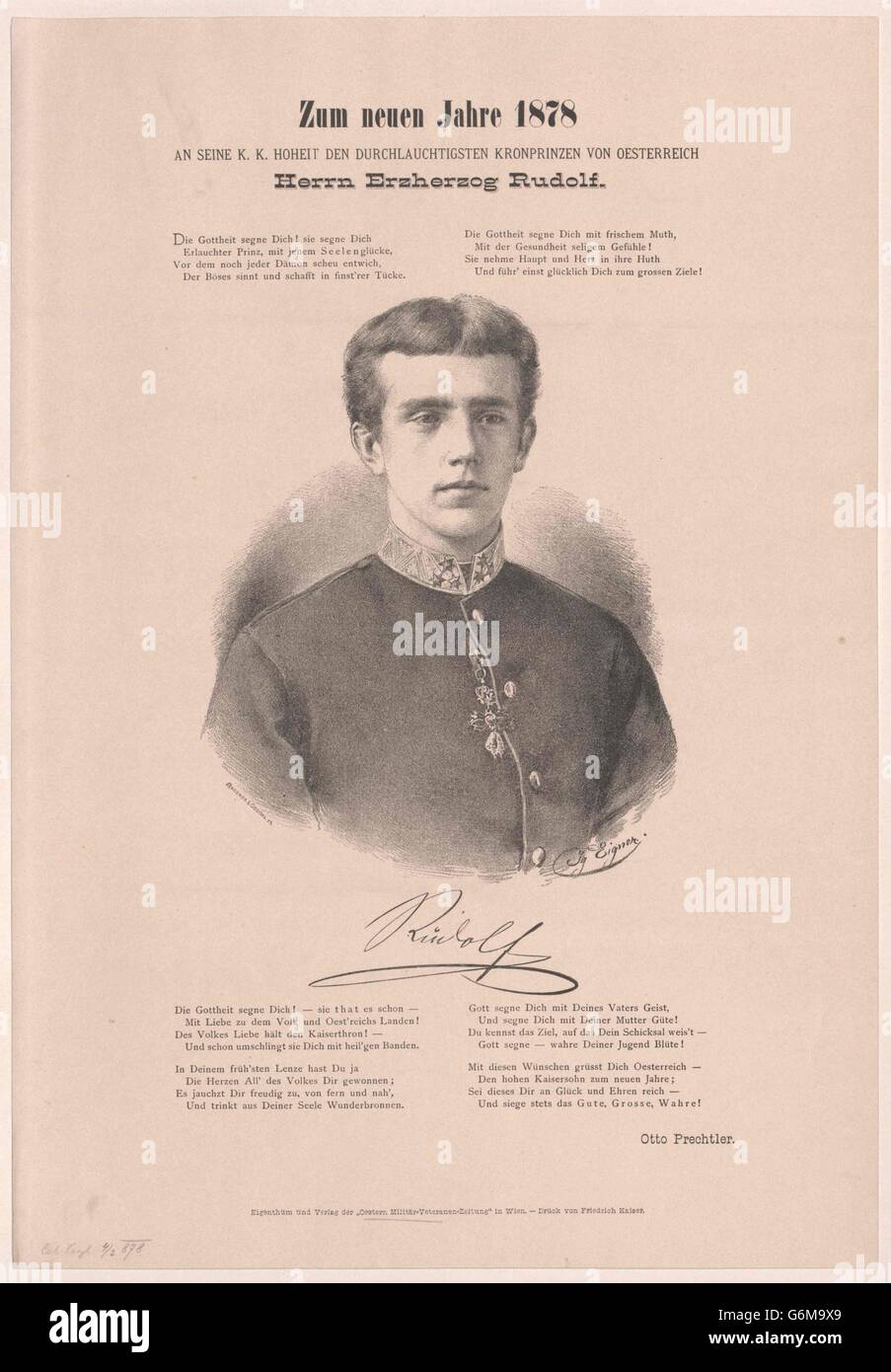 Kronprinz rudolf -Fotos und -Bildmaterial in hoher Auflösung – Alamy