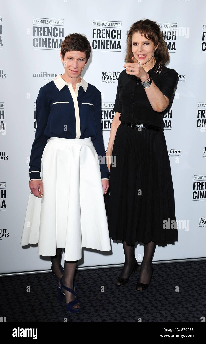 Marion vernoux fanny besucht premiere helle tage vor curzon soho -Fotos ...
