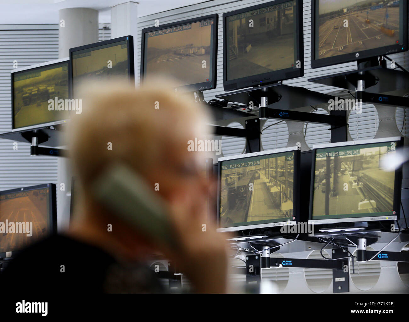 France channel tunnel eurotunnel inside -Fotos und -Bildmaterial in ...