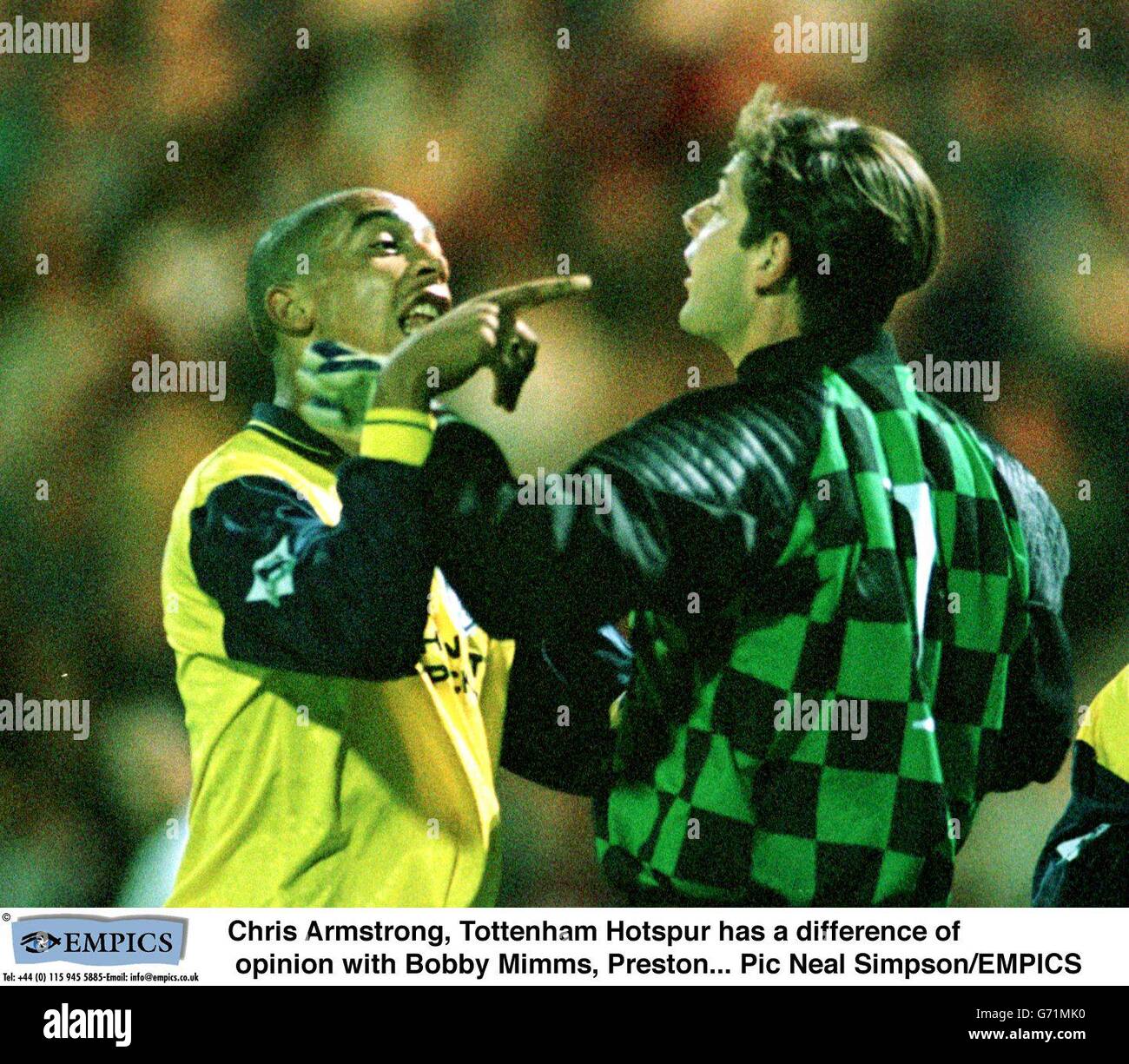 Tottenham hotspur hat eine andere meinung als bobby mimms -Fotos und ...