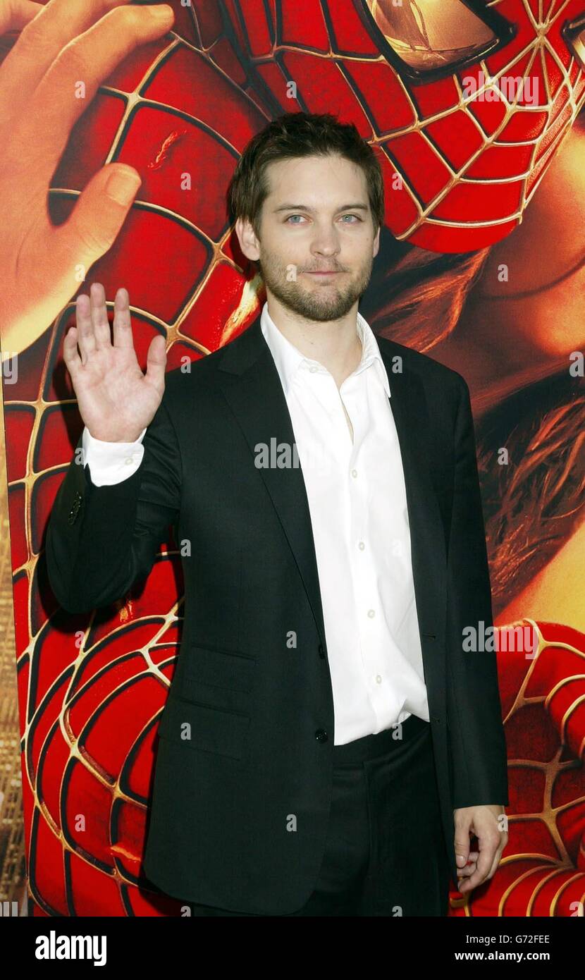 Schauspieler Tobey Maguire kommt zur Premiere seines neuesten Films ...