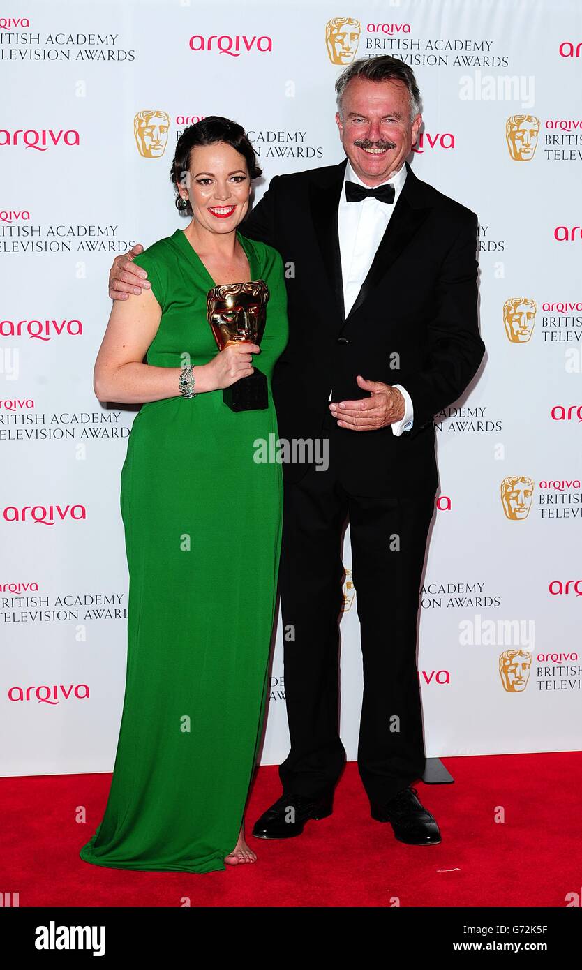 Neben moderatorin olivia colman -Fotos und -Bildmaterial in hoher ...
