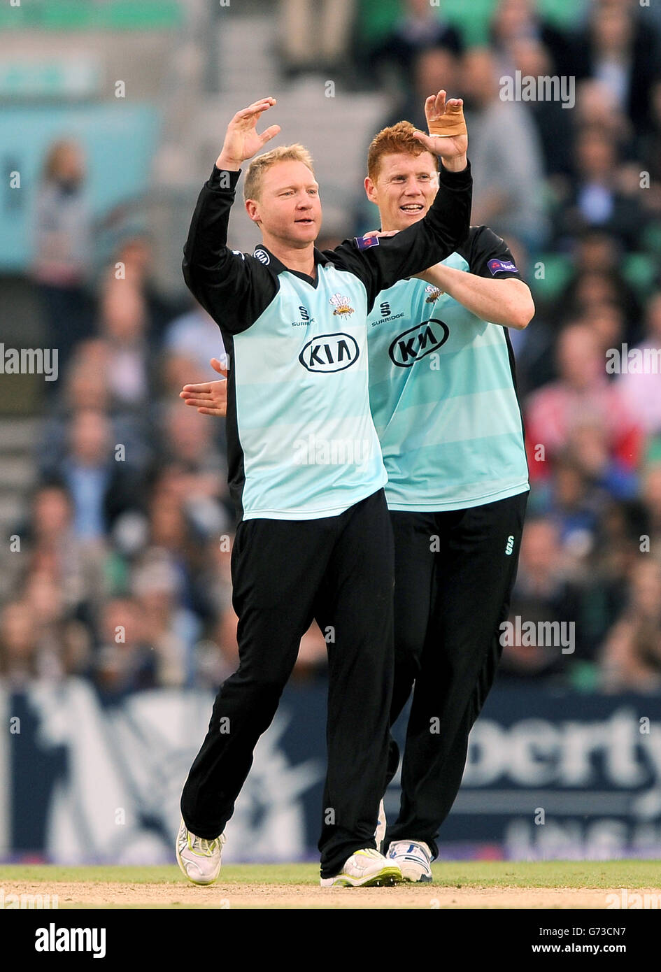 Surreys gareth batty kevin obrien -Fotos und -Bildmaterial in hoher ...