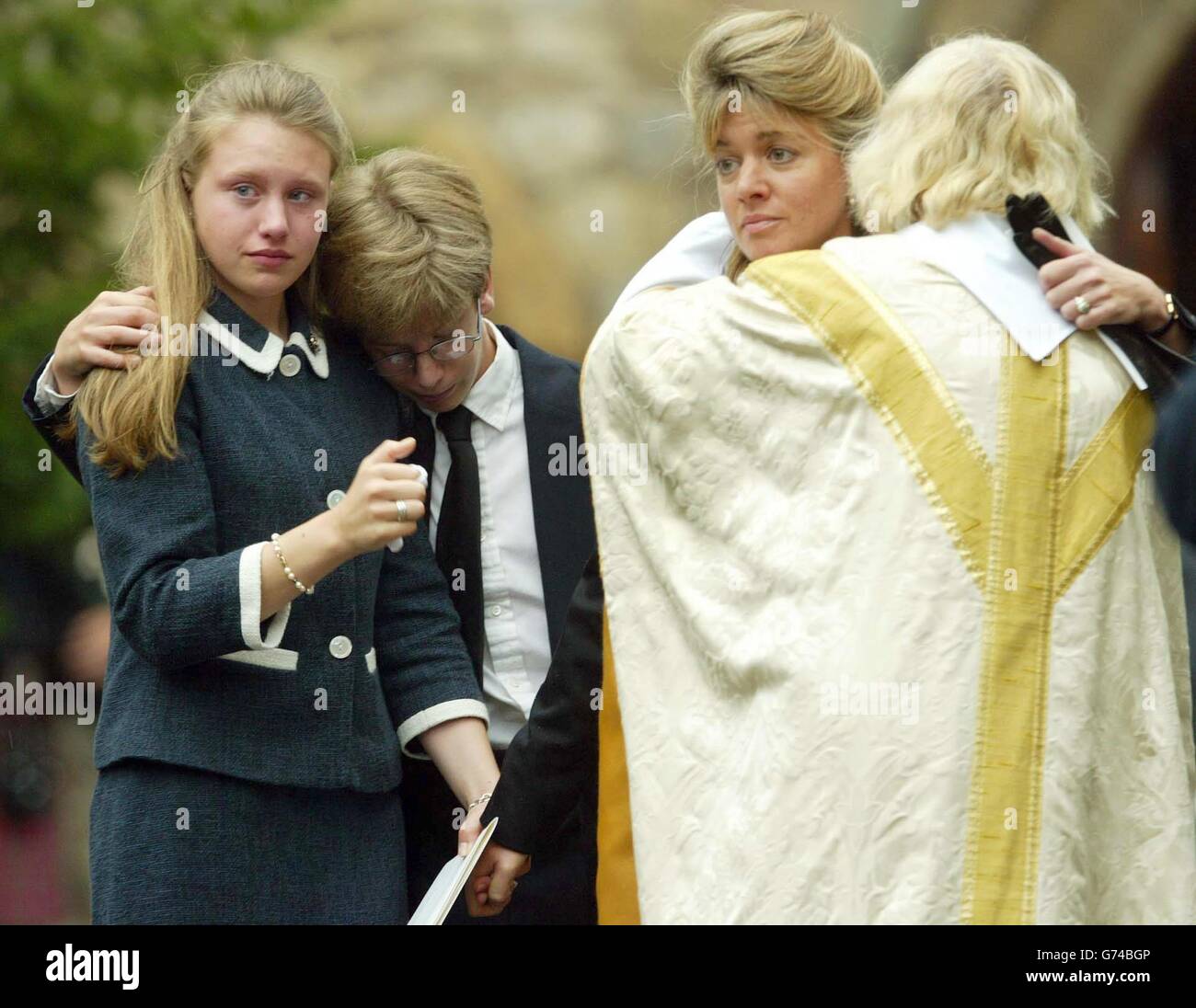 Michael roberts beerdigung alec stewart culross abtei kirche -Fotos und ...