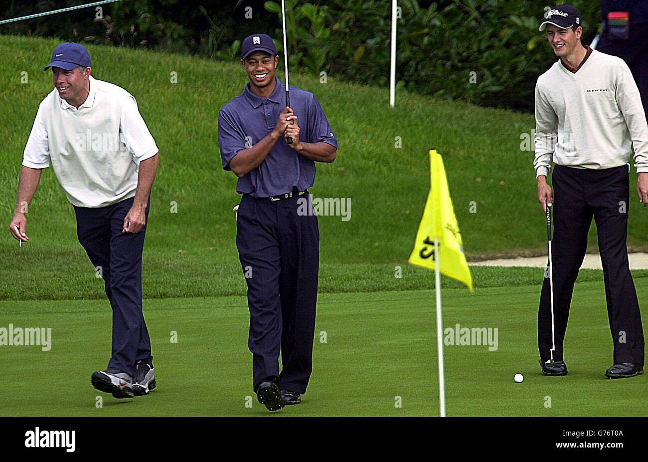 Zentrum und australischer golfer adam scott -Fotos und -Bildmaterial in ...