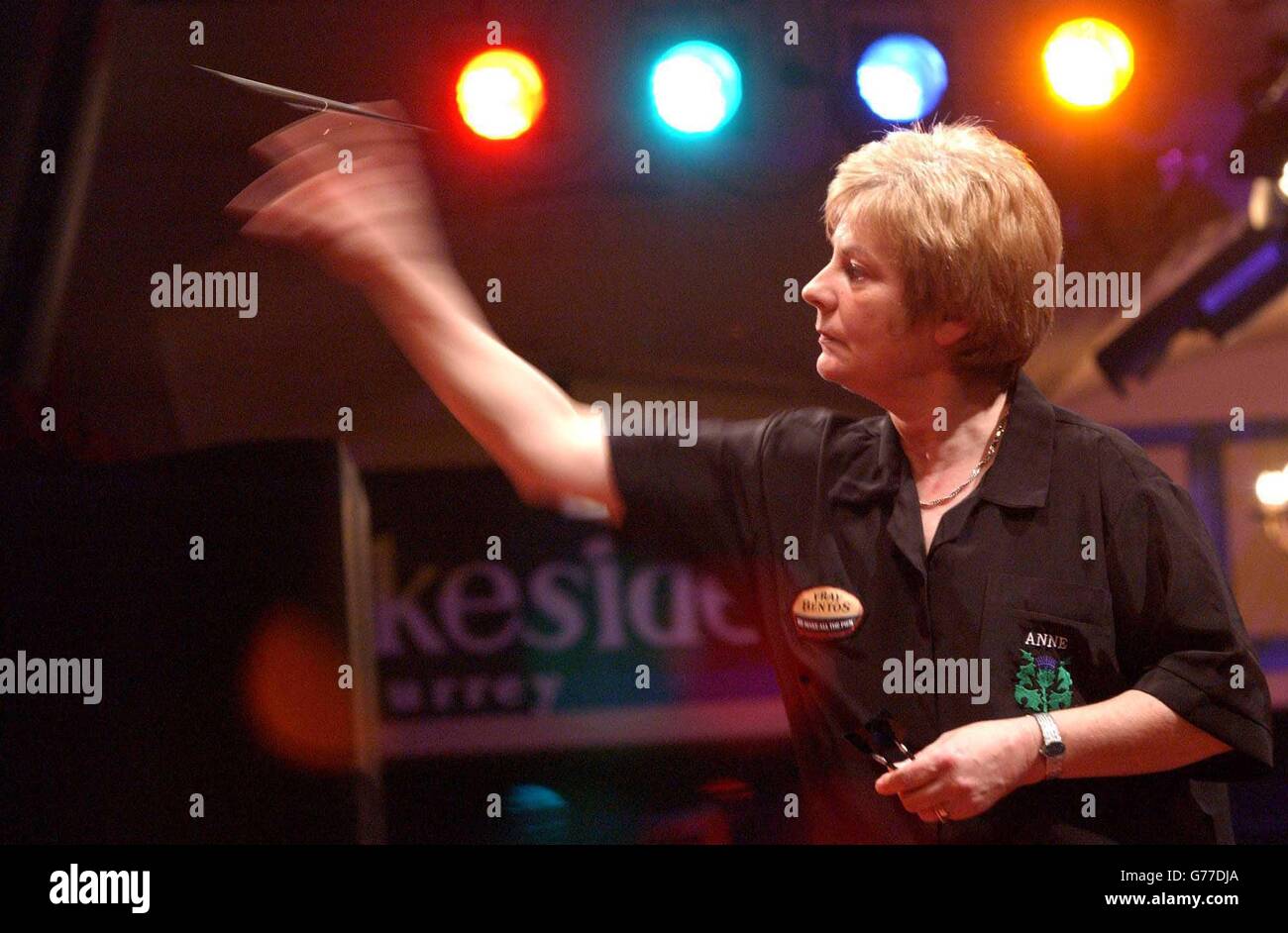 Anne Kirk - World Darts Championship Stockfotografie - Alamy