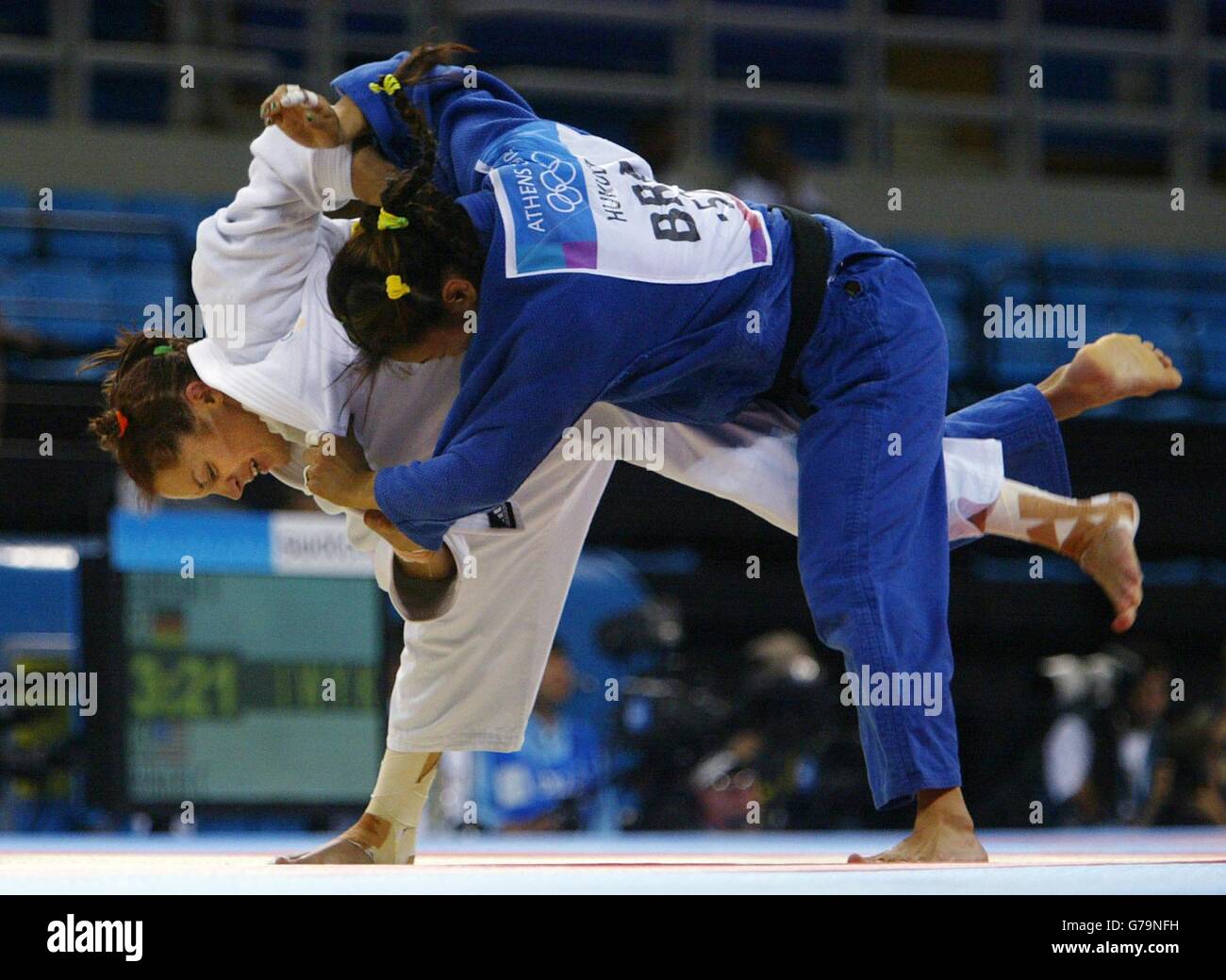 Judo action olympics2004 olympics150804 georgina singleton -Fotos und ...