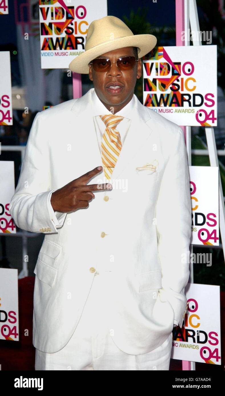 Sänger Jay Z kommt zu den MTV Video Music Awards in der American ...