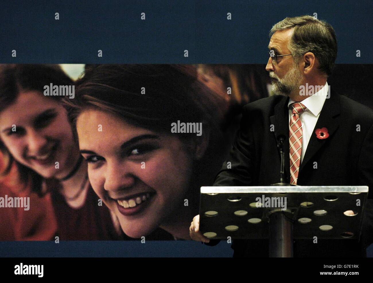 Schottischer minister peter peacock an der gracemount high school ...