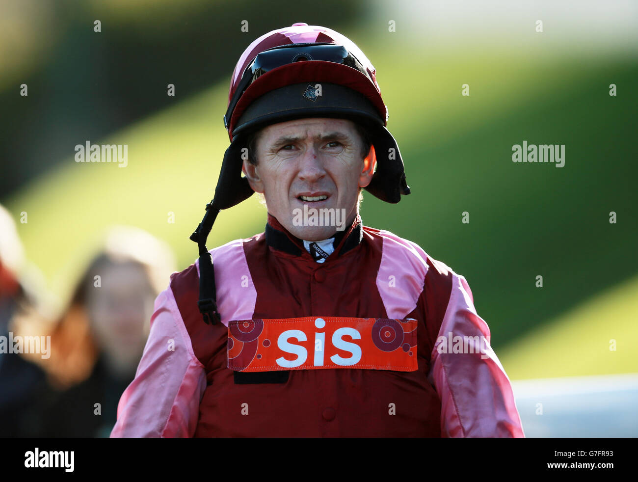 Jockey tony mccoy auf der chepstow rennbahn -Fotos und -Bildmaterial in ...