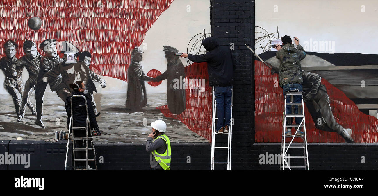 Christmas truce -Fotos und -Bildmaterial in hoher Auflösung – Alamy