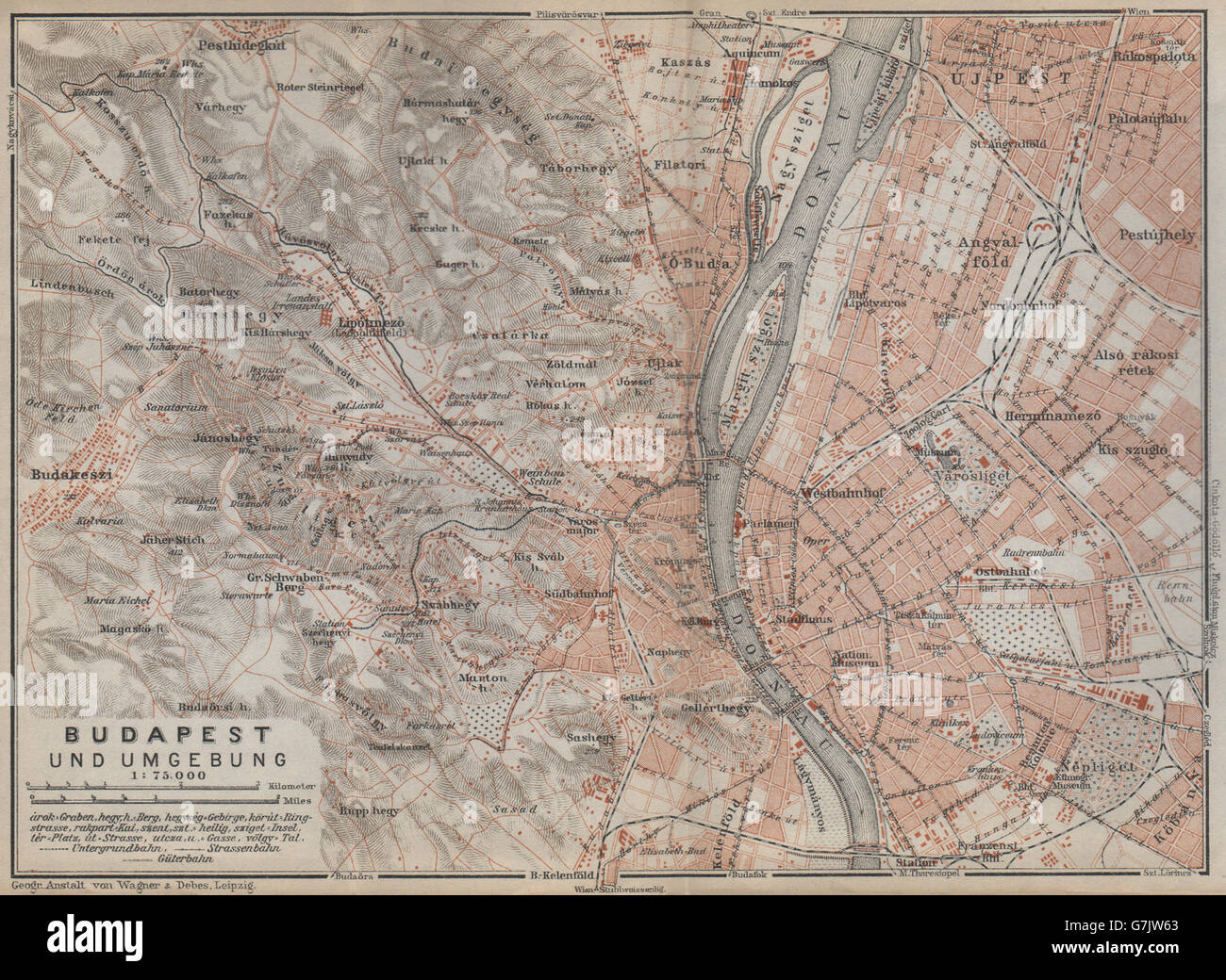 Budapester stadtplan -Fotos und -Bildmaterial in hoher Auflösung – Alamy