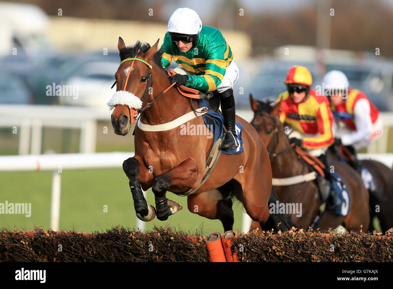 Pferderennen - Doncaster Racecourse. Alphabet Bay, das von Dougie ...