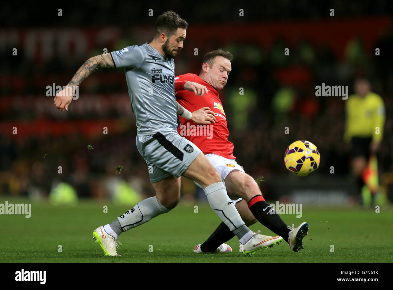 Fußball - Barclays Premier League - Manchester United / Burnley - Old ...