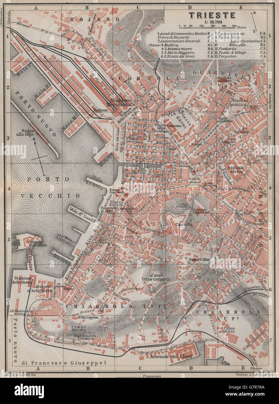 Mappa trieste vintage -Fotos und -Bildmaterial in hoher Auflösung – Alamy