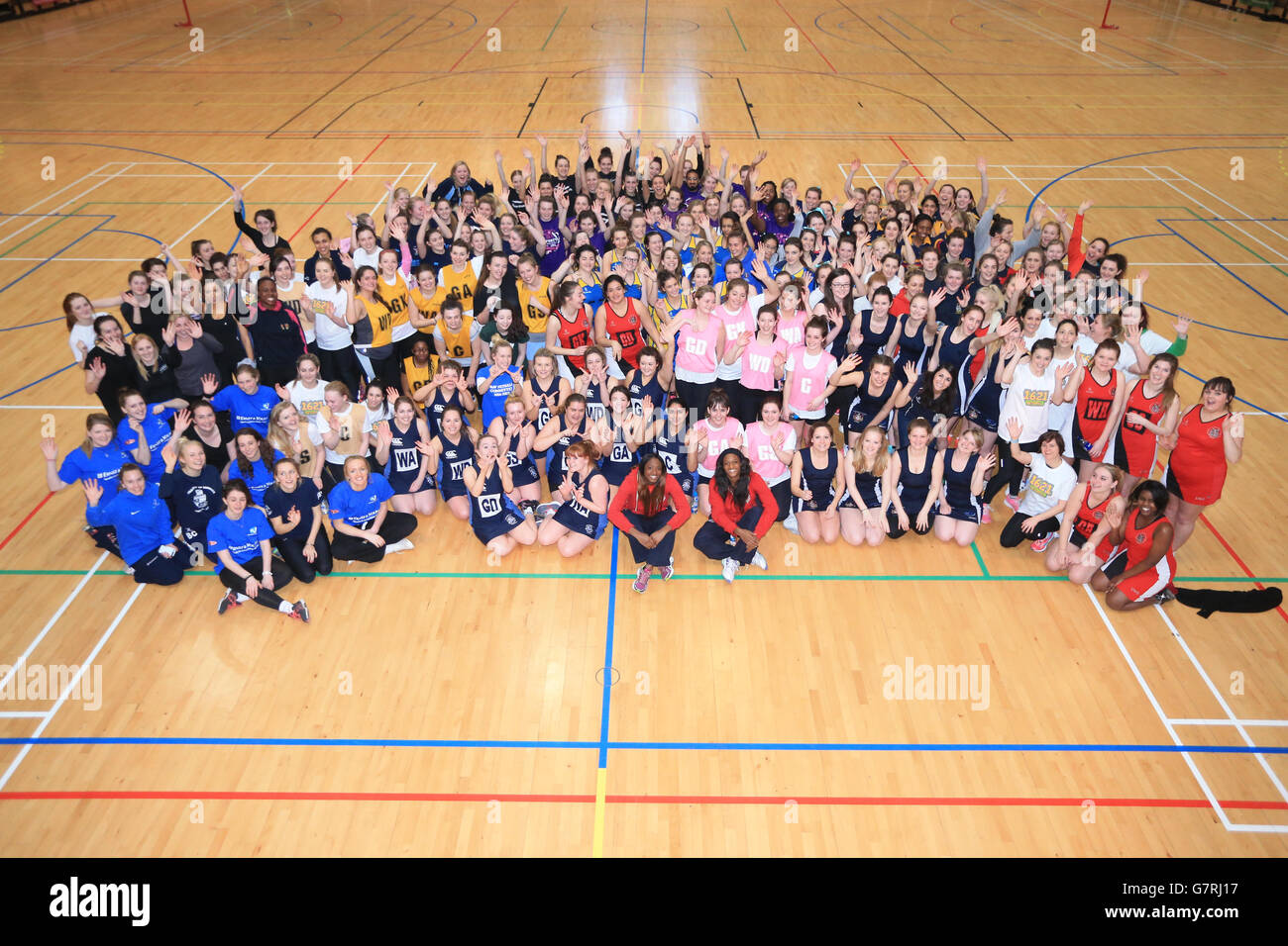 Netball - Netball in der Stadt - Copper Box Arena. Bilder vom Netball ...