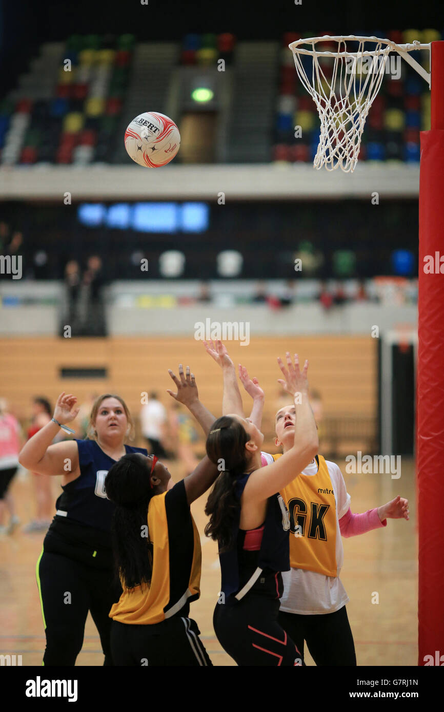Netball - Netball in der Stadt - Copper Box Arena. Bilder vom Netball ...