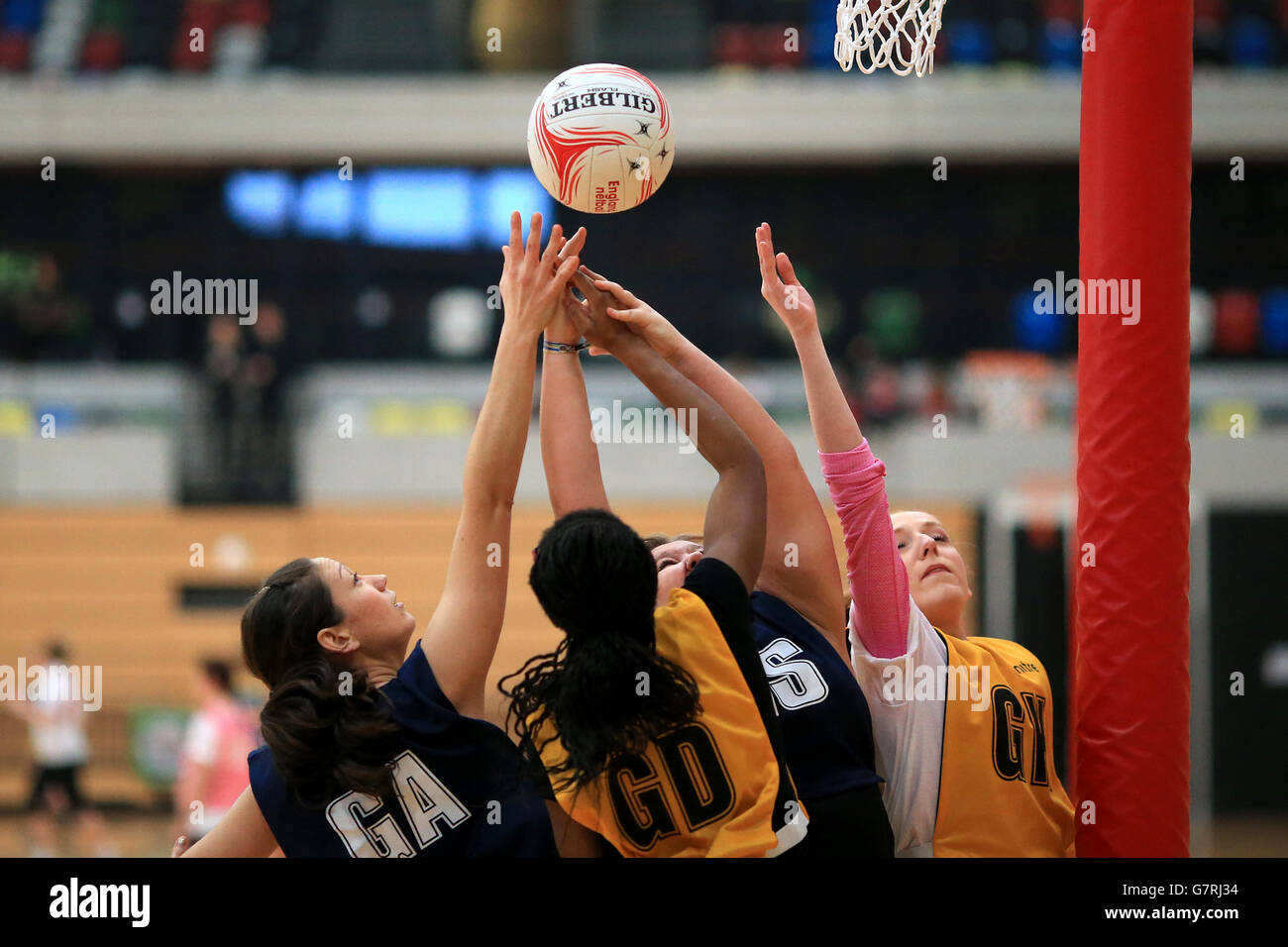 Bilder korbball in der stadt event copper box arena -Fotos und ...