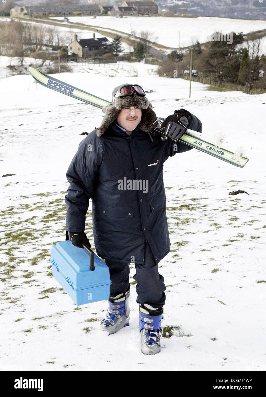 Britischer gasingenieur und ehemaliger armee skilehrer -Fotos und ...
