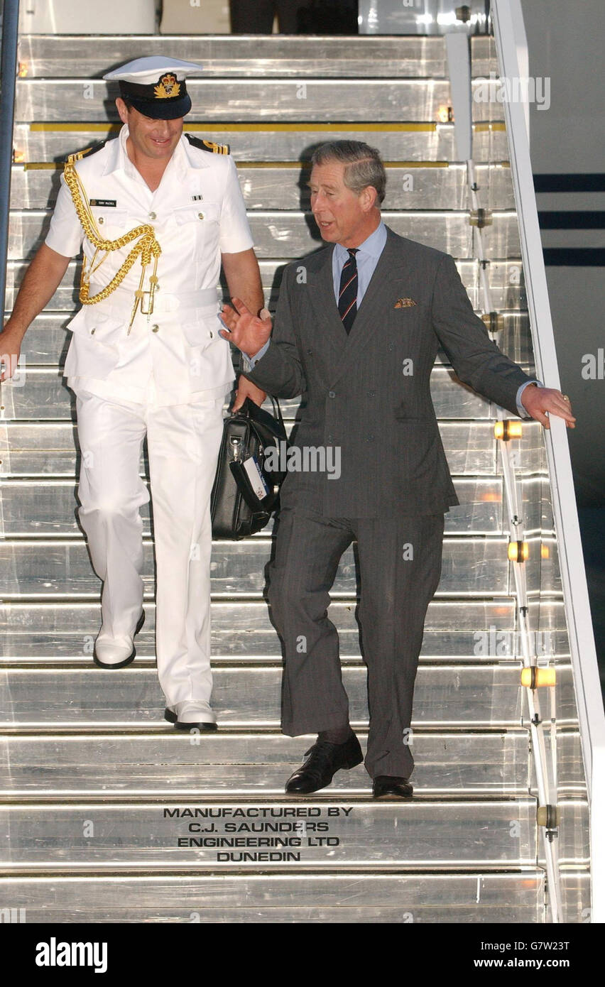 Britains prince wales spricht equerry lt cmd tony mccall -Fotos und ...