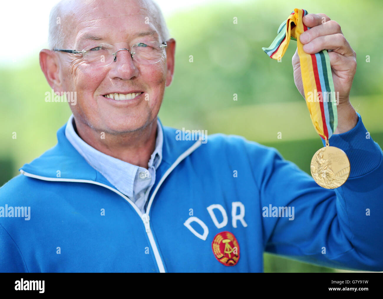 Leipzig, Deutschland. 20. Juni 2016. Ehemaligen Handballspieler und ...