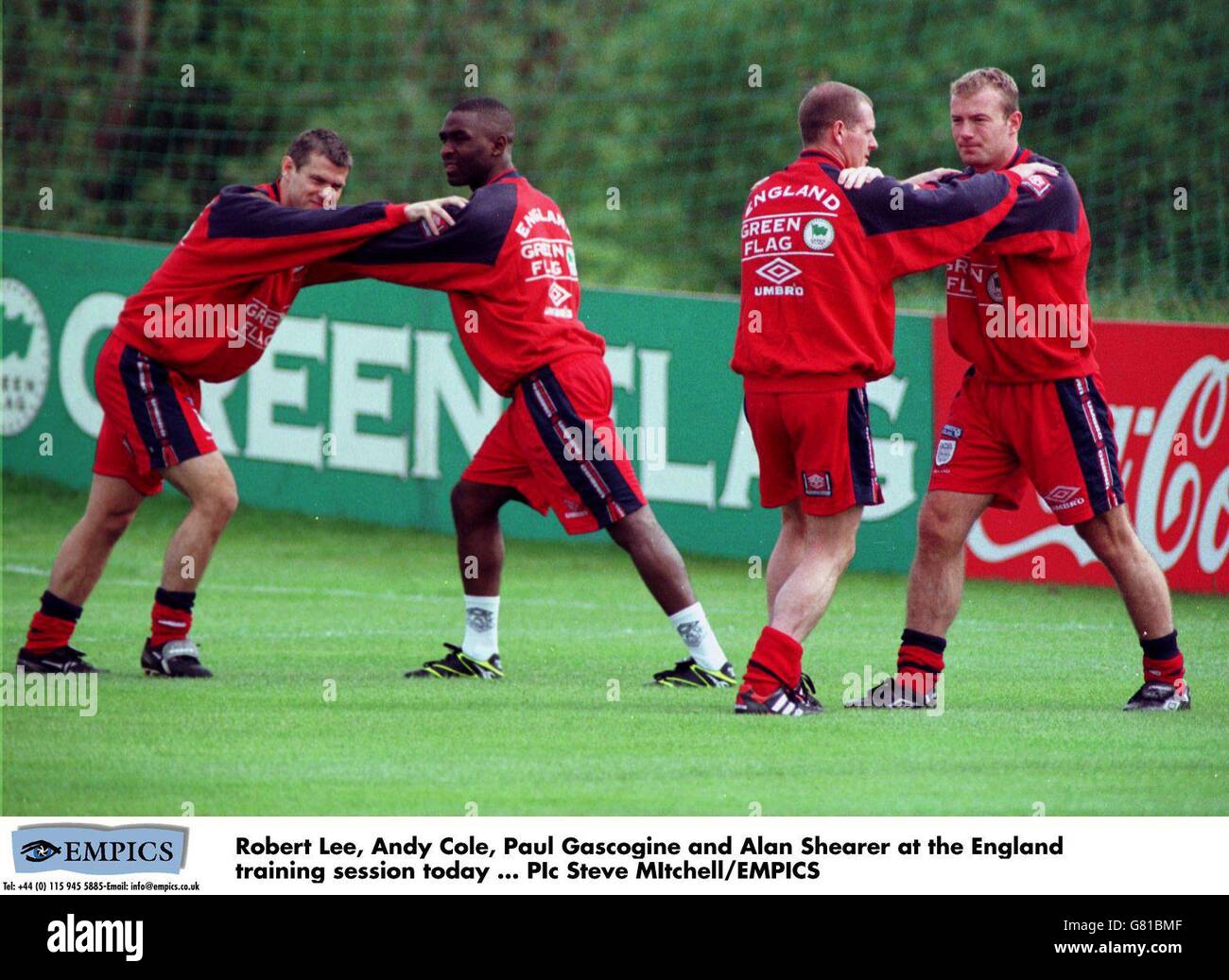 Paul gascoigne alan shearer ratte die england trainingseinheit -Fotos ...